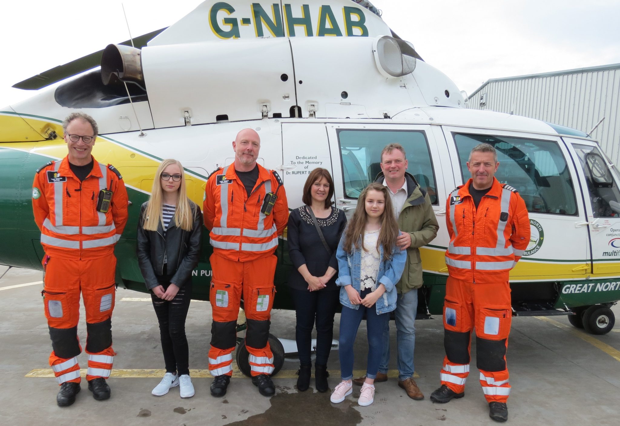 Sarah 'amazes' medics after crash recovery - Great North Air Ambulance ...