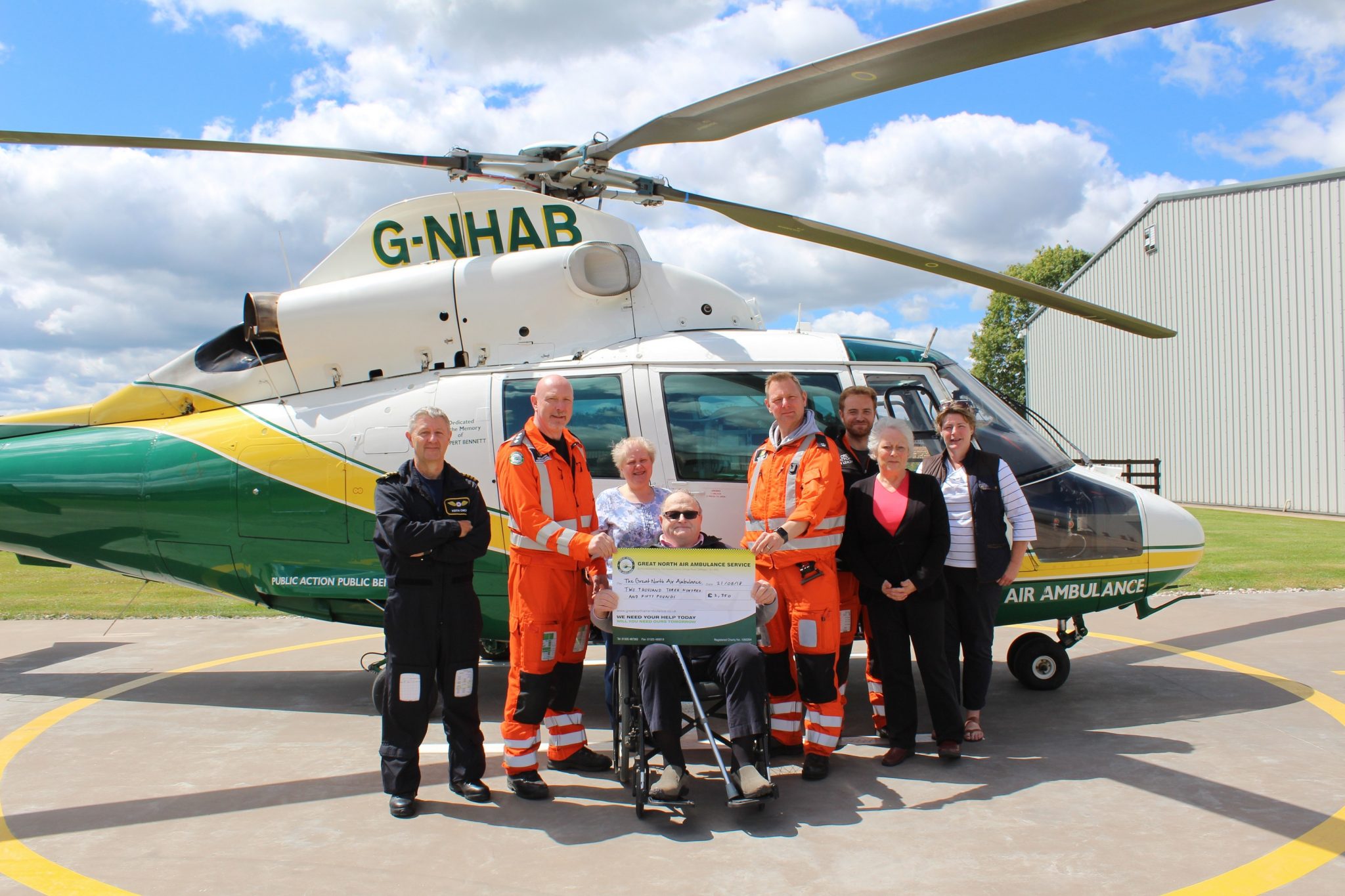Man airlifted twice by GNAAS meets the crew who saved his life - Great ...