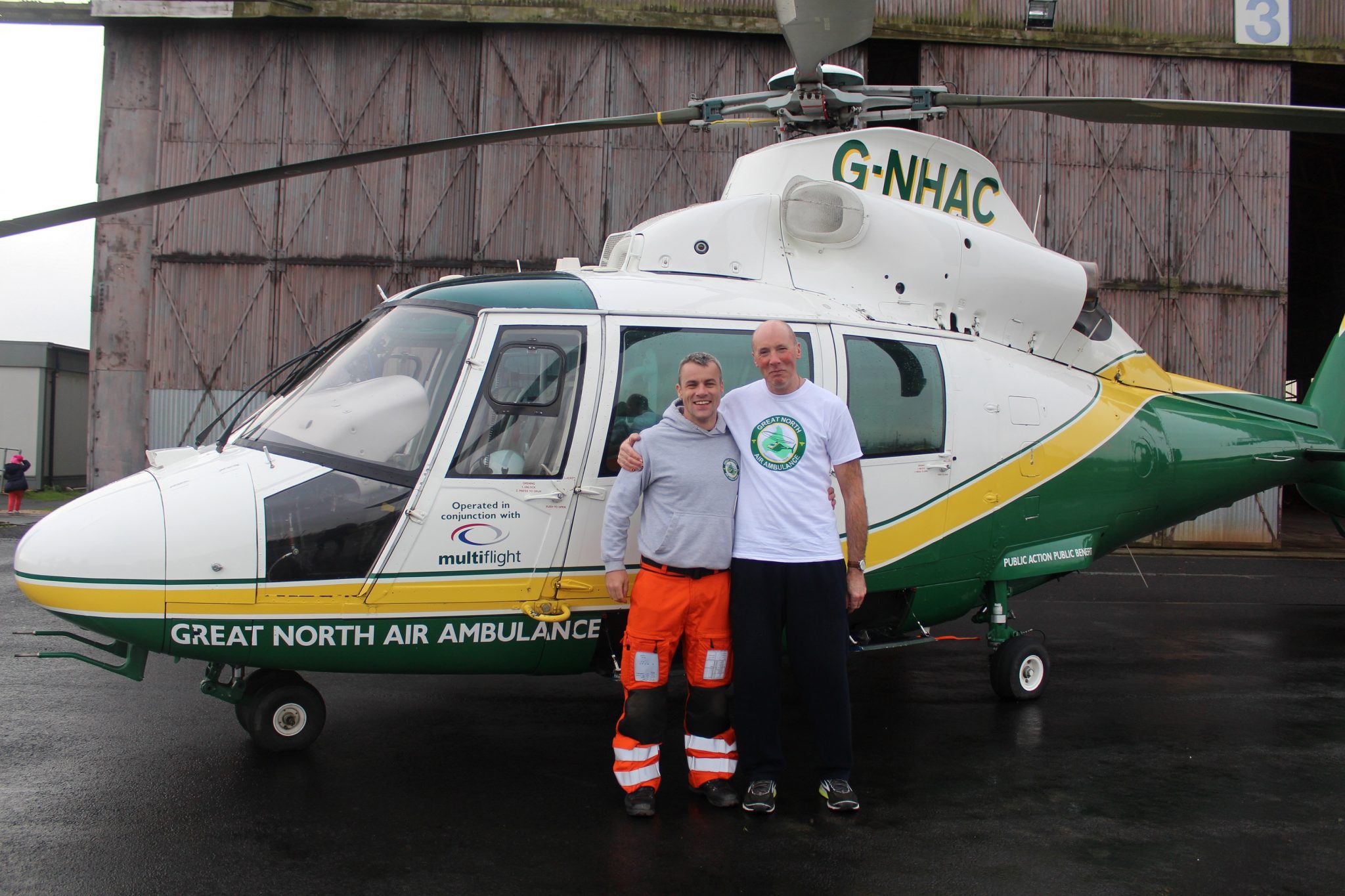 Motorcyclist featured in Emergency Helicopter Medics visits GNAAS base ...