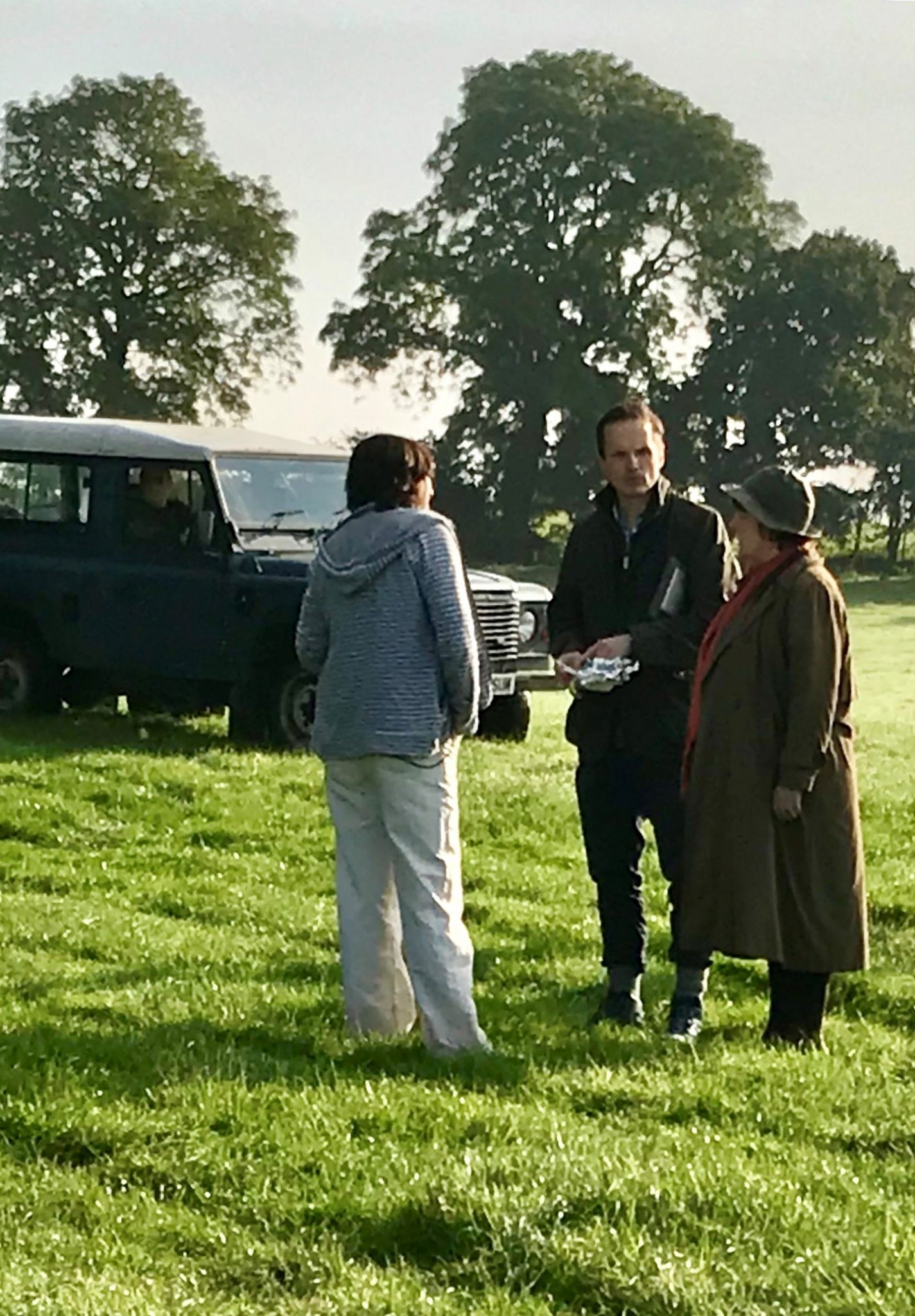 Vera fan stars as 'extra' after winning auction prize - Great North Air ...