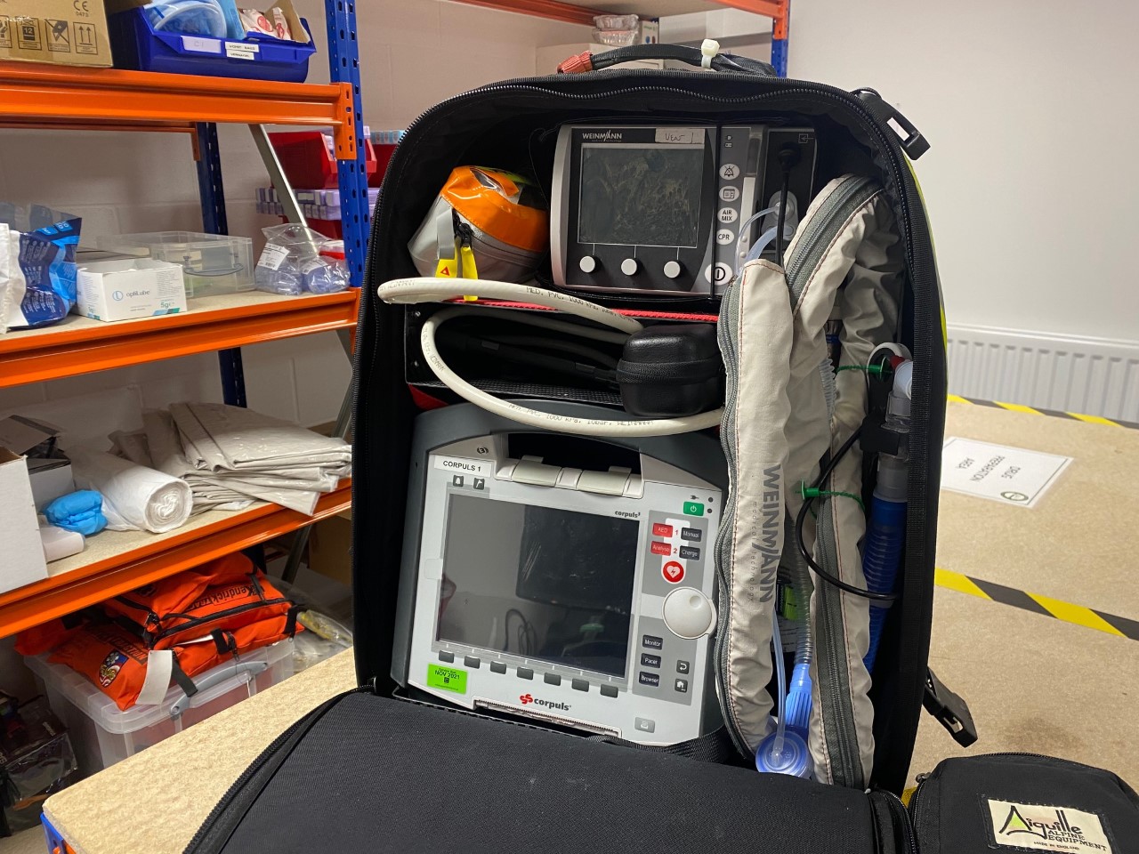 "An emergency department in a backpack" - Great North Air Ambulance Service