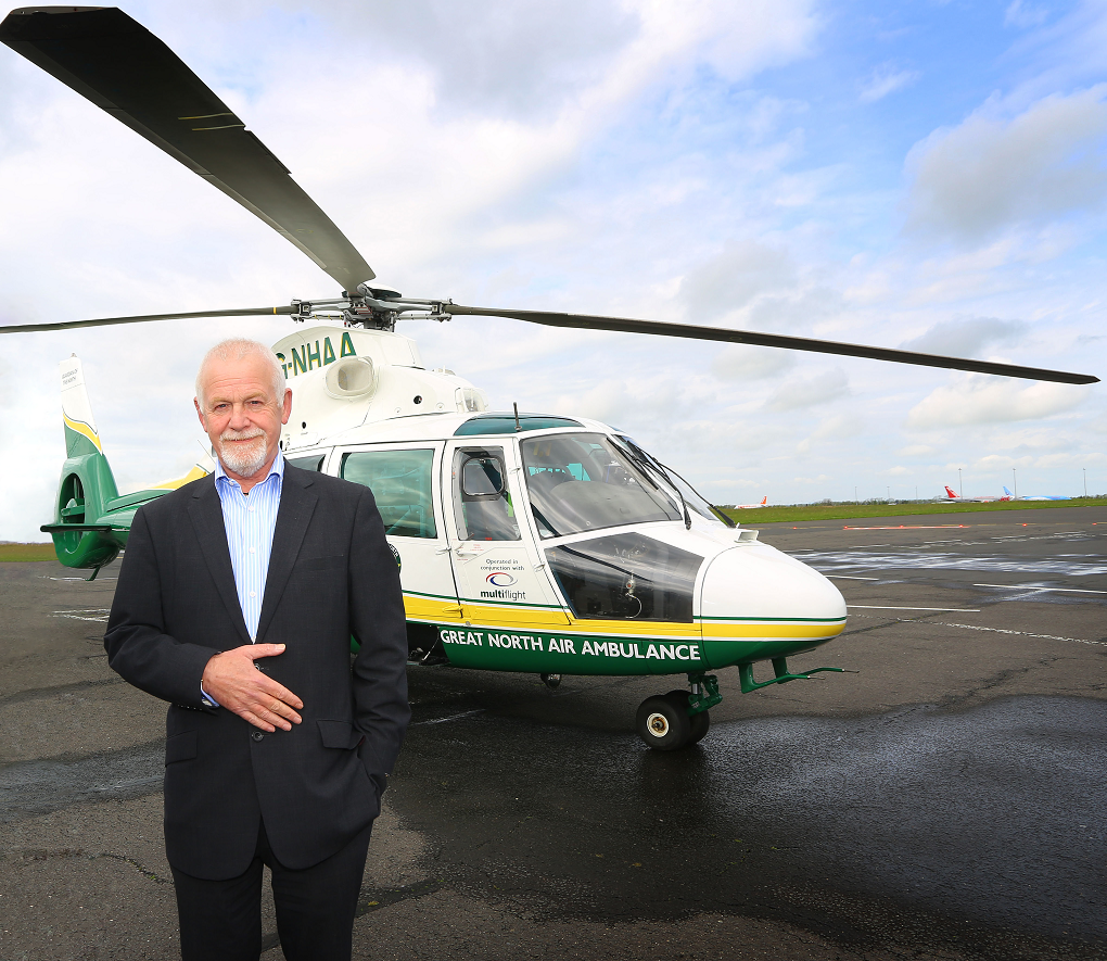Grahame Pickering MBE leaves GNAAS - Great North Air Ambulance Service