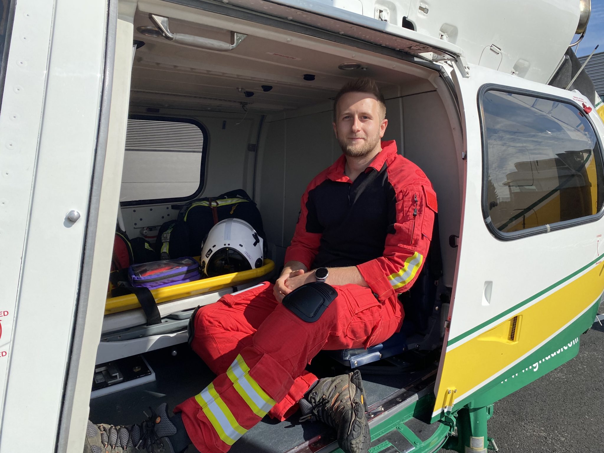 GNAAS paramedic soars through sign-off day - Great North Air Ambulance ...