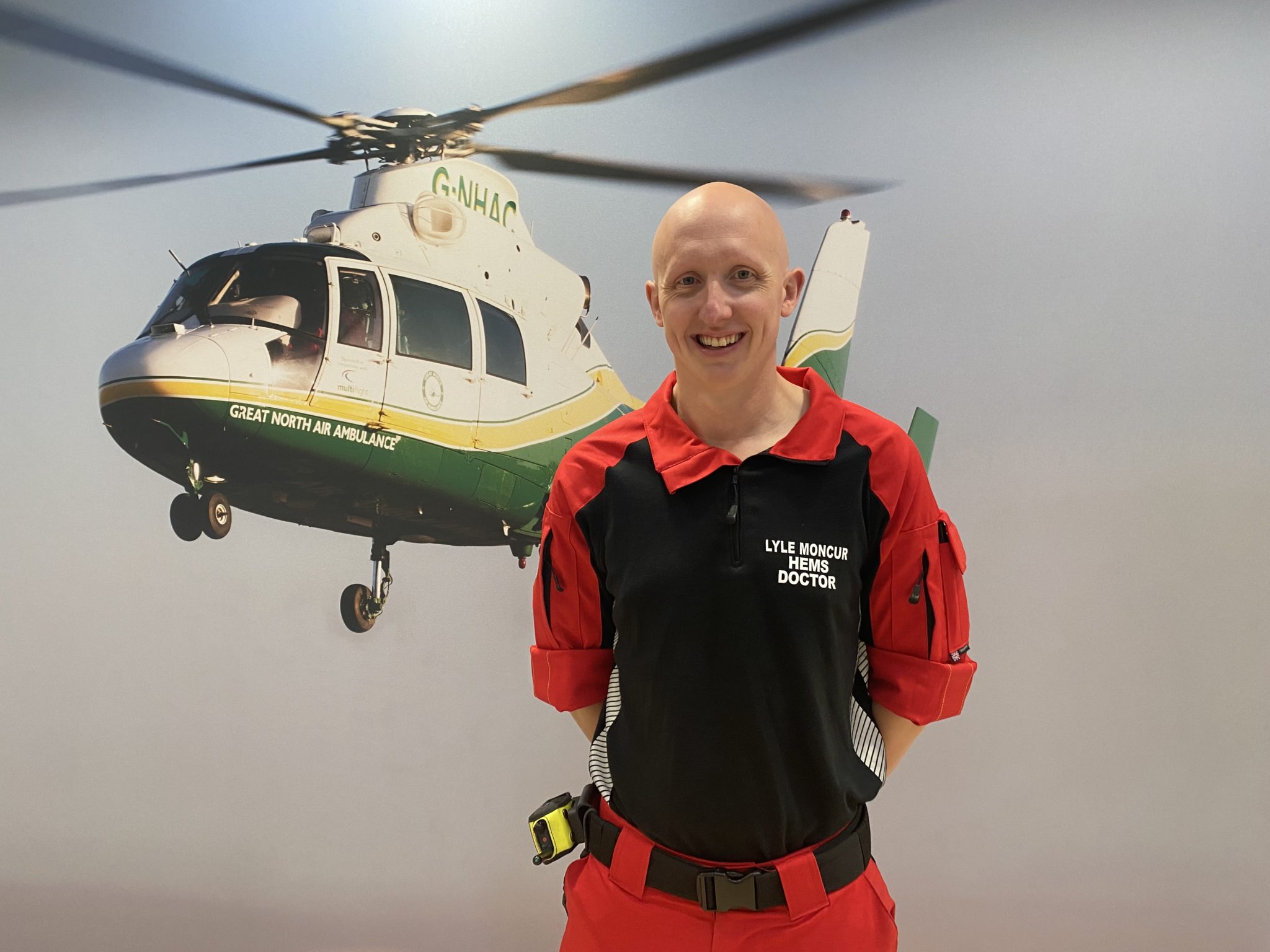 Meet the team: GNAAS doctor Lyle Moncur - Great North Air Ambulance Service