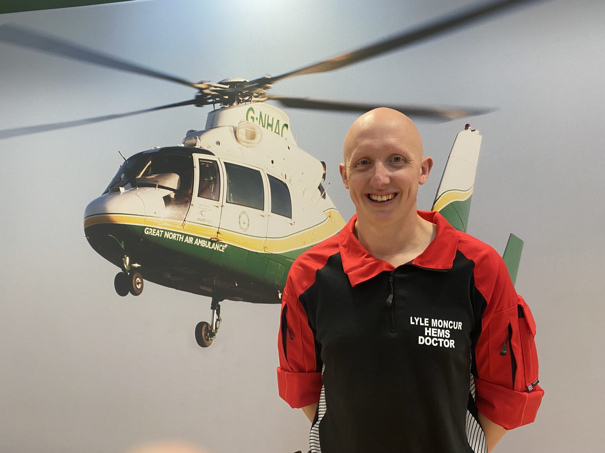 Meet the team: GNAAS doctor Lyle Moncur - Great North Air Ambulance Service