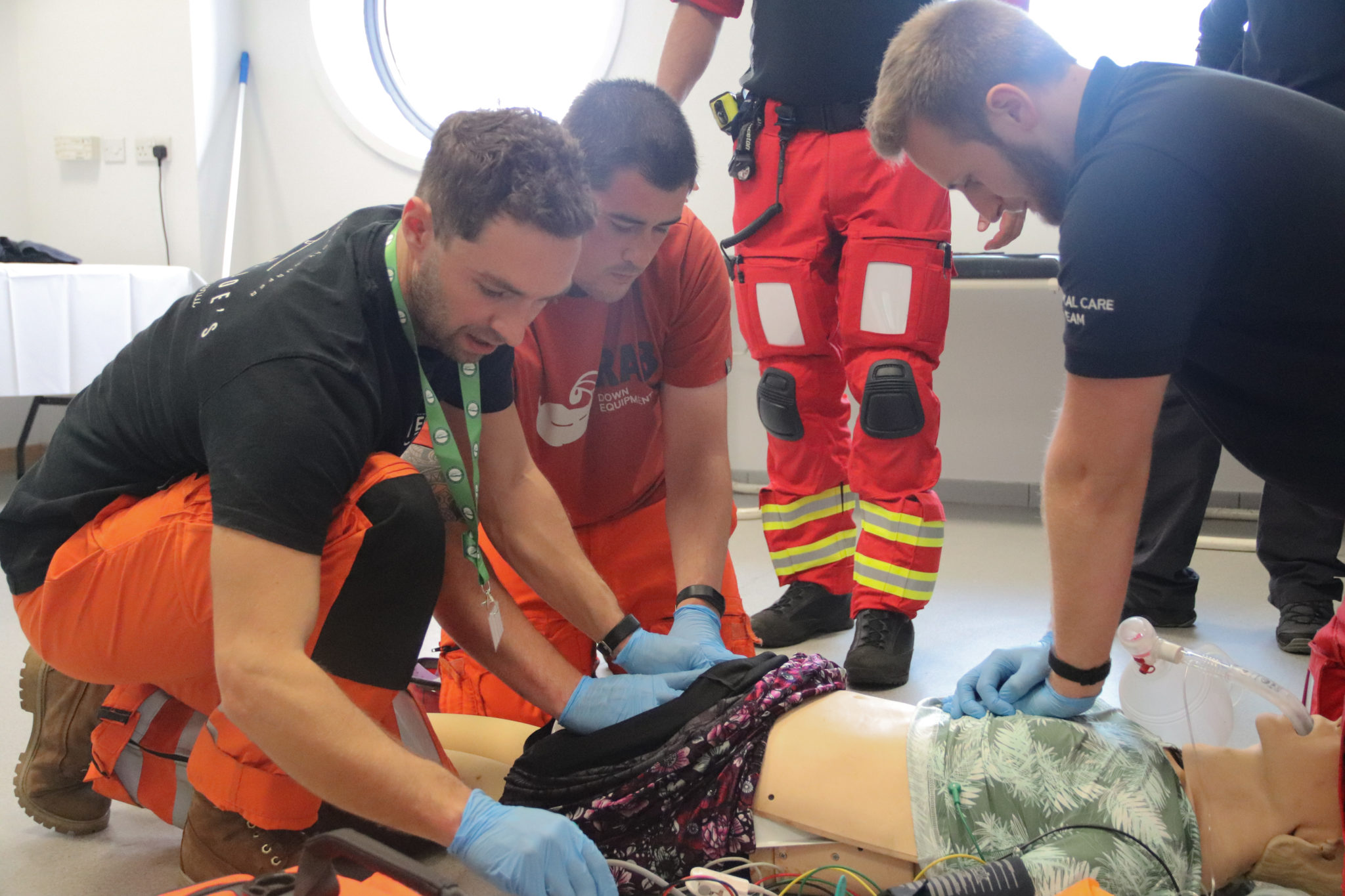 How we train our critical care team - Great North Air Ambulance Service