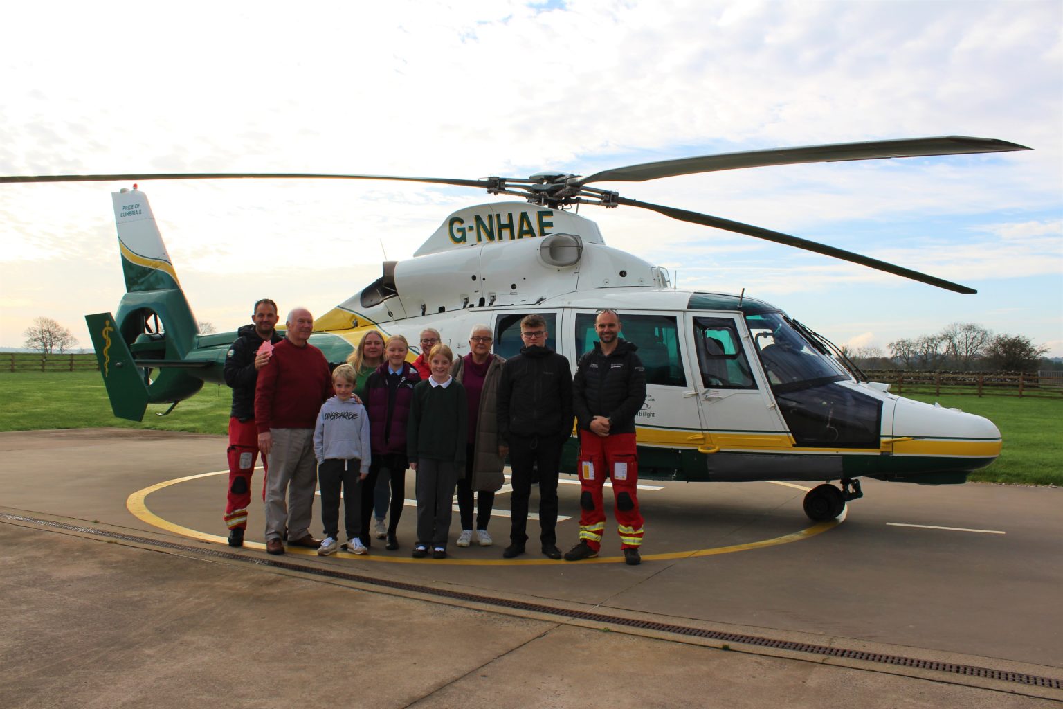 Man who fell from roof reunited with GNAAS paramedic - Great North Air ...