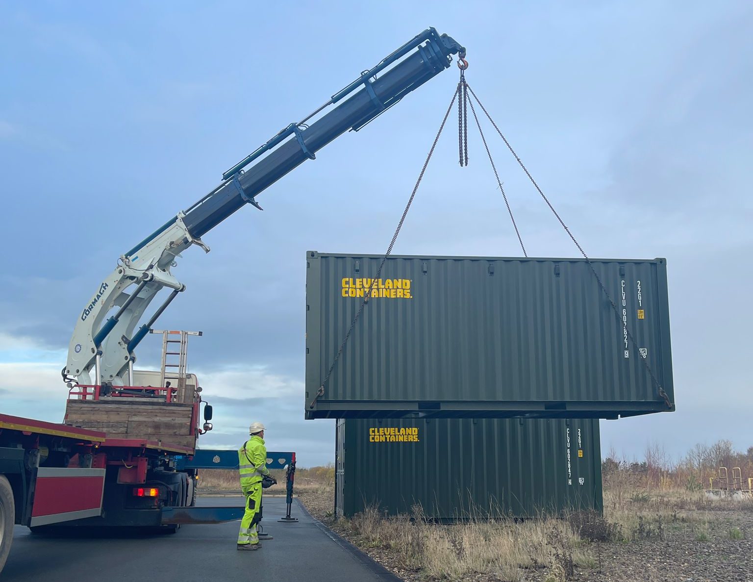 Cleveland Containers help with Trading Company move - Great North Air ...