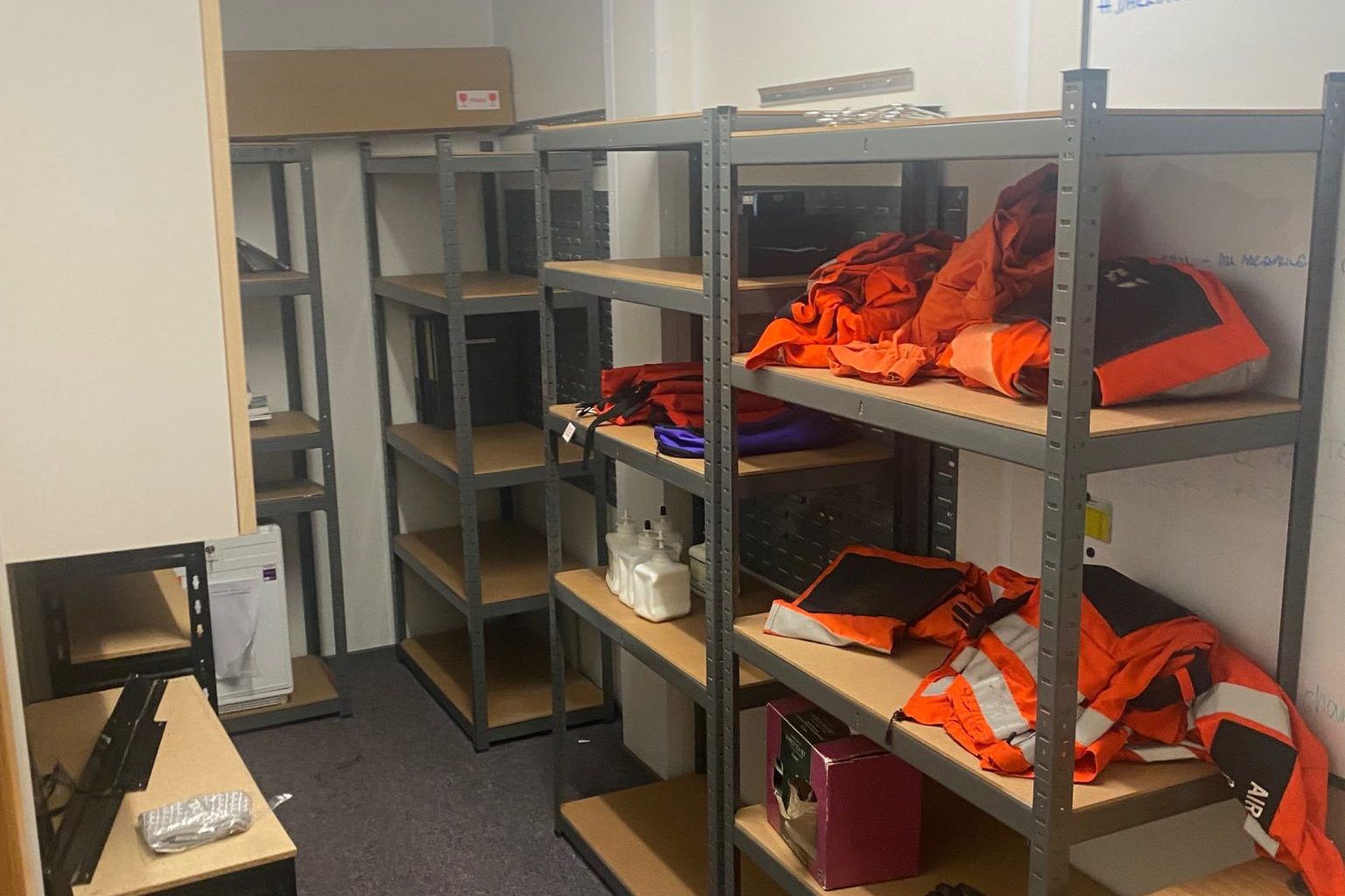 New storage area for our kit will save vital minutes - Great North Air ...