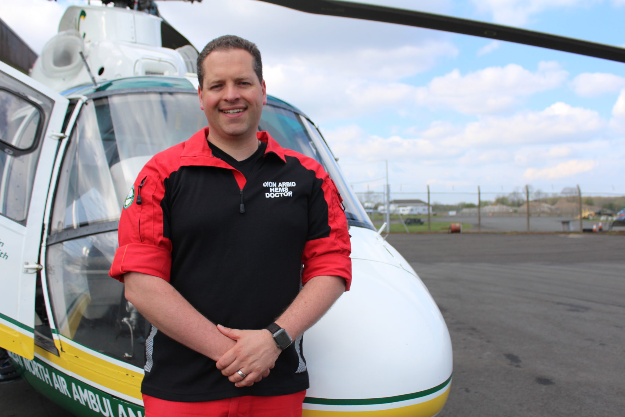Meet the team: GNAAS doctor Dion Arbid - Great North Air Ambulance Service