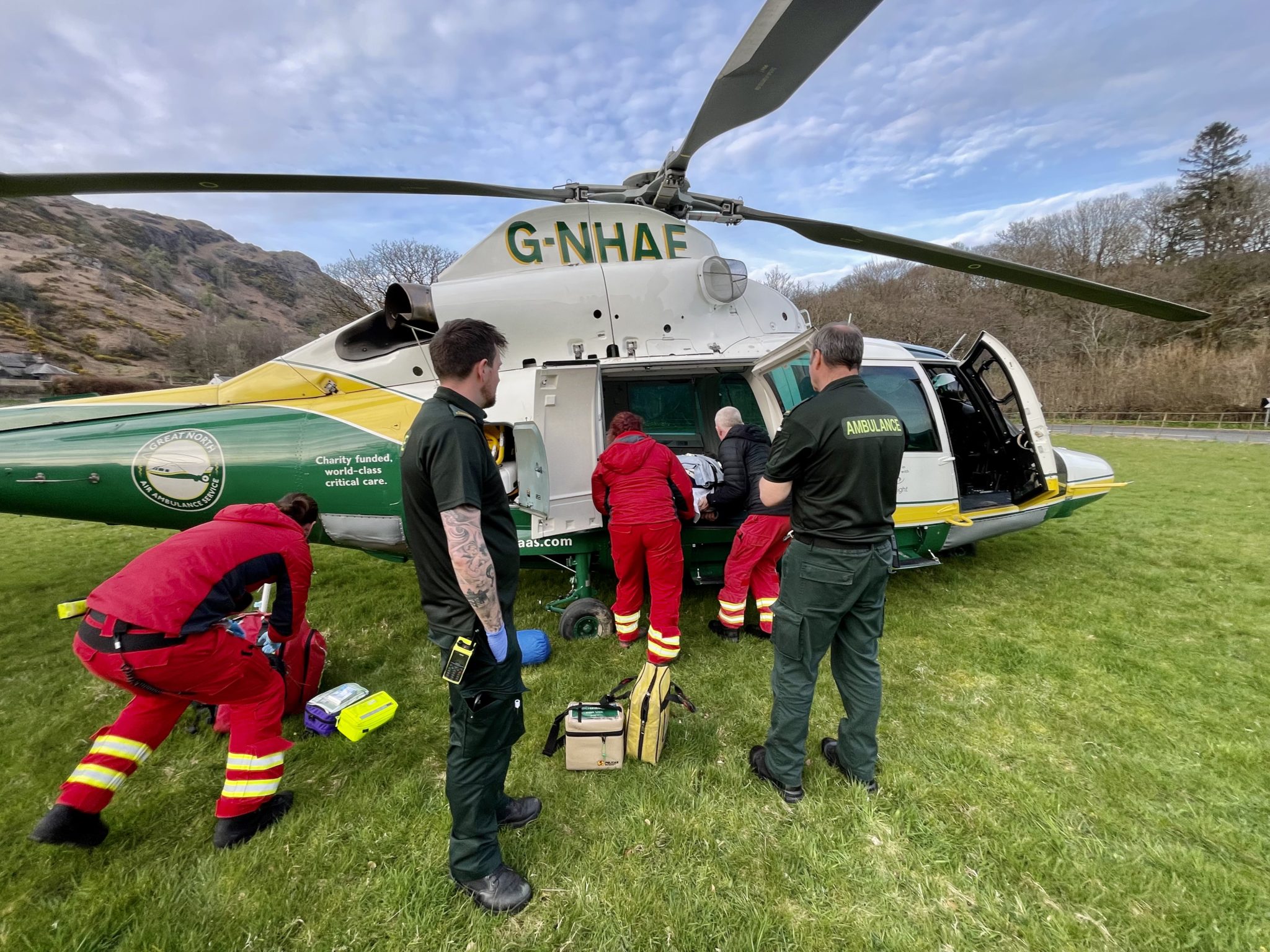 Teenager who fell off mountain bike thanks GNAAS for coming to his aid ...