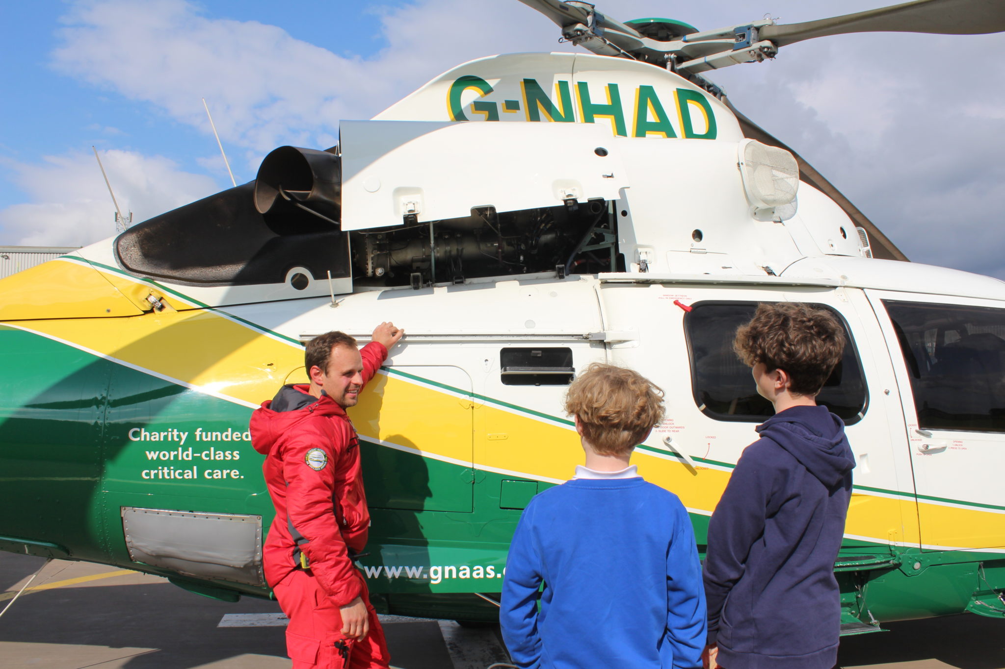 Teenager who fell off mountain bike thanks GNAAS for coming to his aid ...