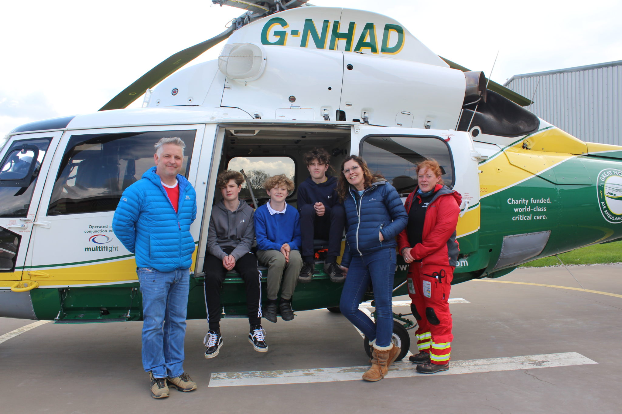 Teenager who fell off mountain bike thanks GNAAS for coming to his aid ...