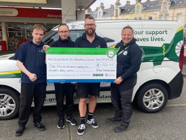 Ellan Vannin Fuels raises more than £1,000 for GNAAS from hot drinks ...