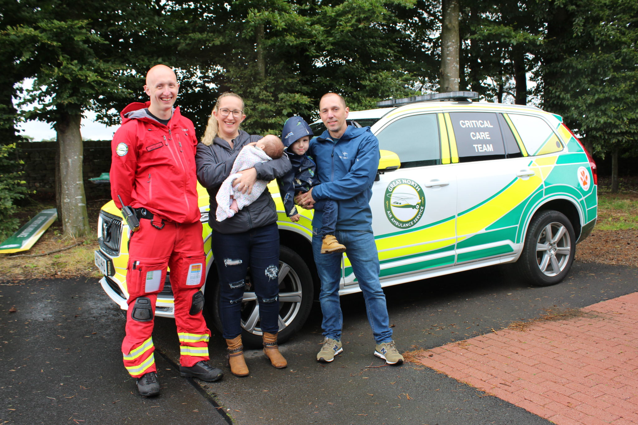 Mother praises GNAAS medics after birth of baby girl - Great North Air ...