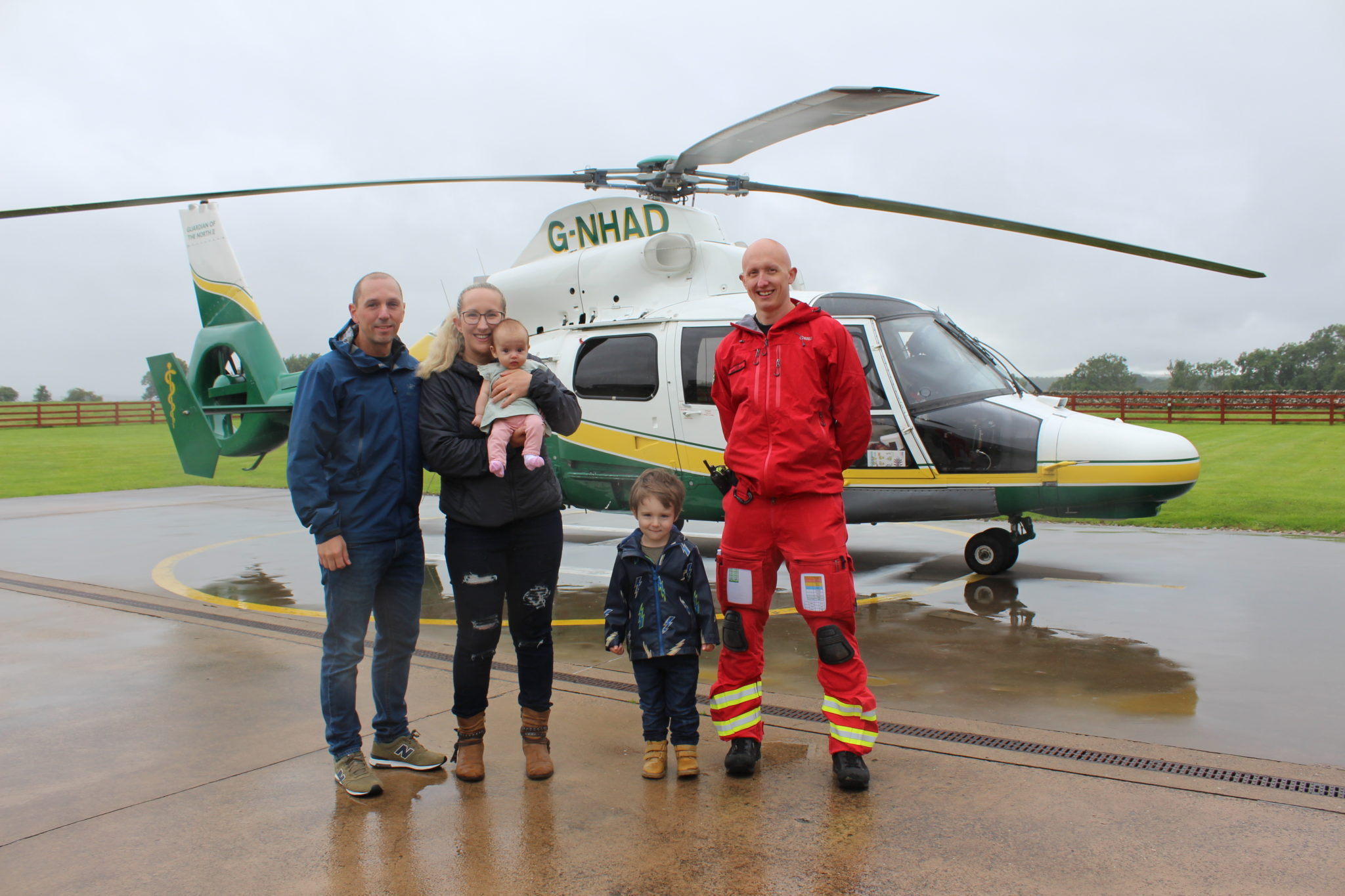 Mother praises GNAAS medics after birth of baby girl - Great North Air ...