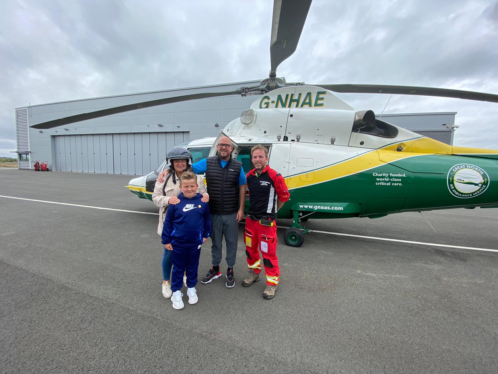Mother raises nearly £20,000 for GNAAS after they tried to save her son ...