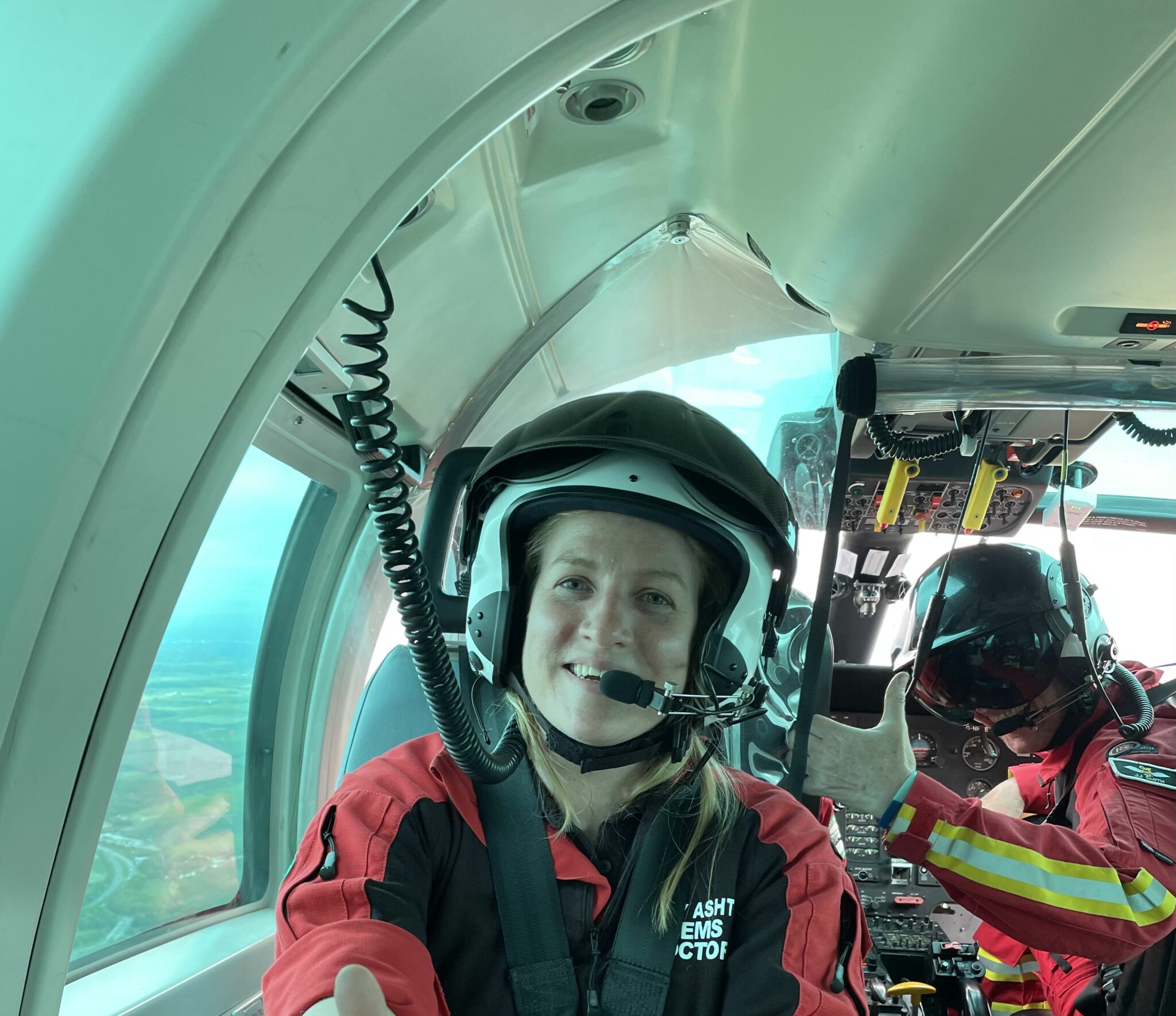 Doctor flies through 'sign-off' day - Great North Air Ambulance Service