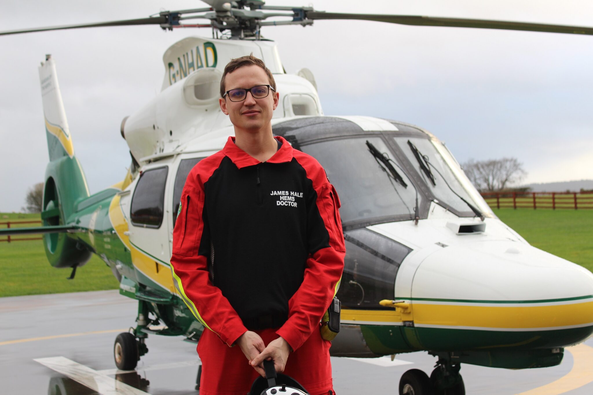 GNAAS welcomes Dr James Hale to the team - Great North Air Ambulance Service