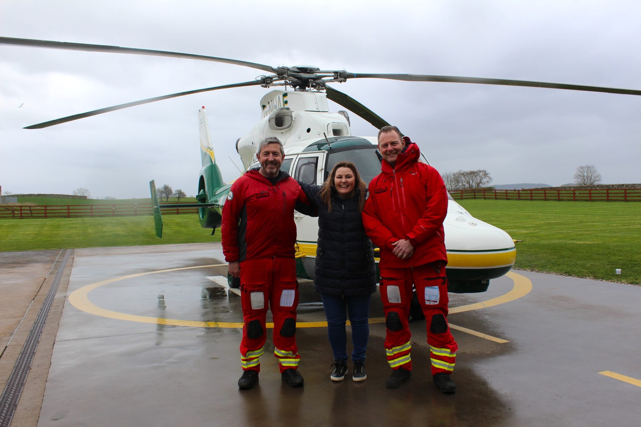Woman who suffered cardiac arrest and stroke reunited with GNAAS team ...
