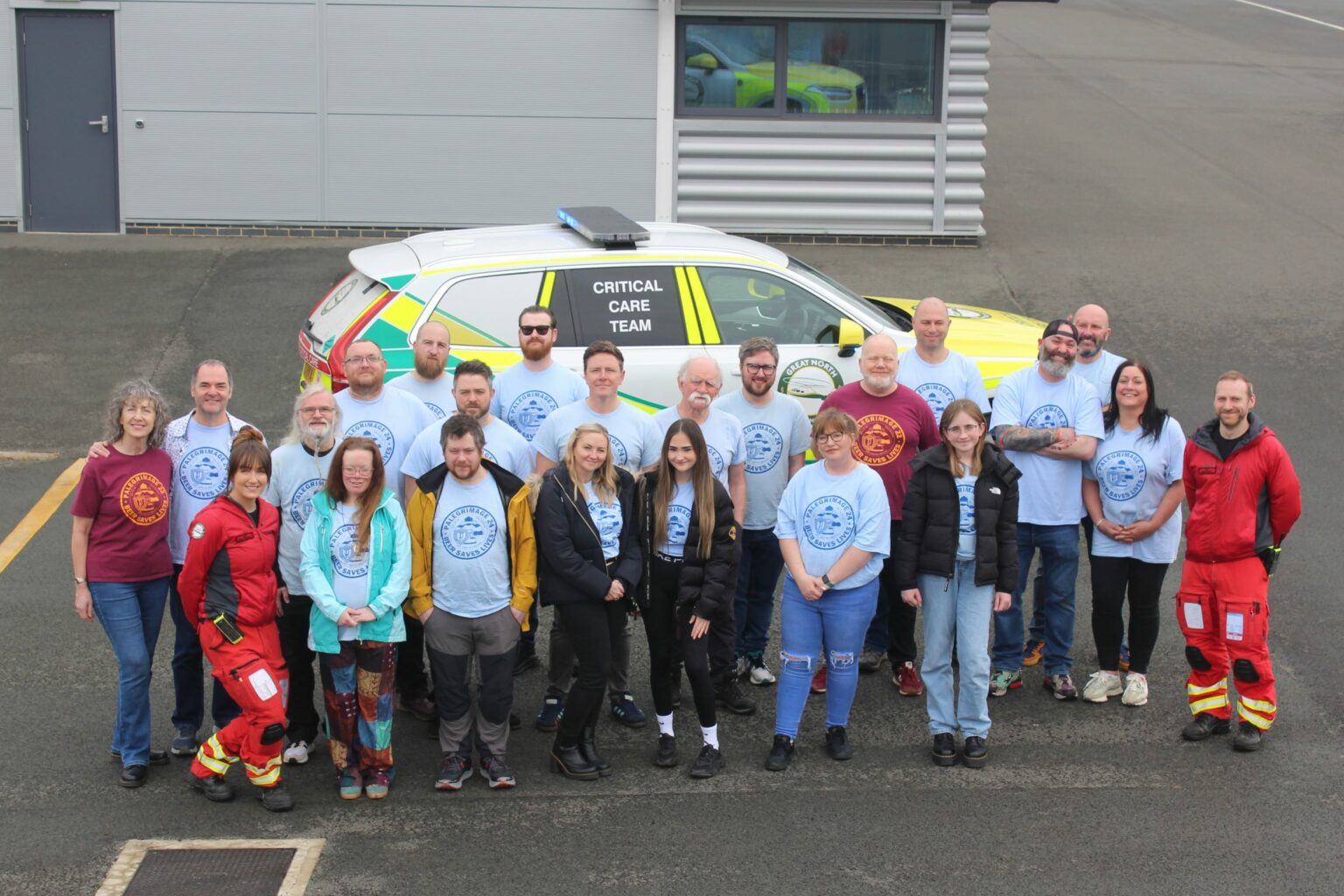 More than £21,000 raised for GNAAS by The Golden Smog - Great North Air ...