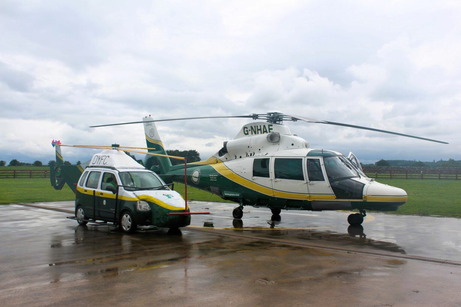 Drigg Young Farmers Club raise more than £30,000 from Welly the Heli ...