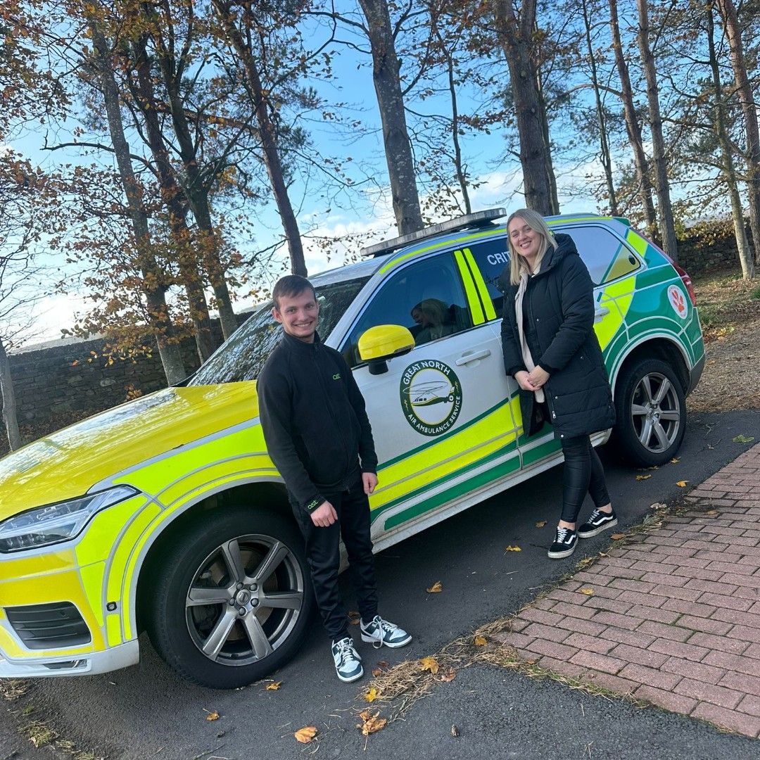 Ast goes for silver at Cumbria ball - Great North Air Ambulance Service